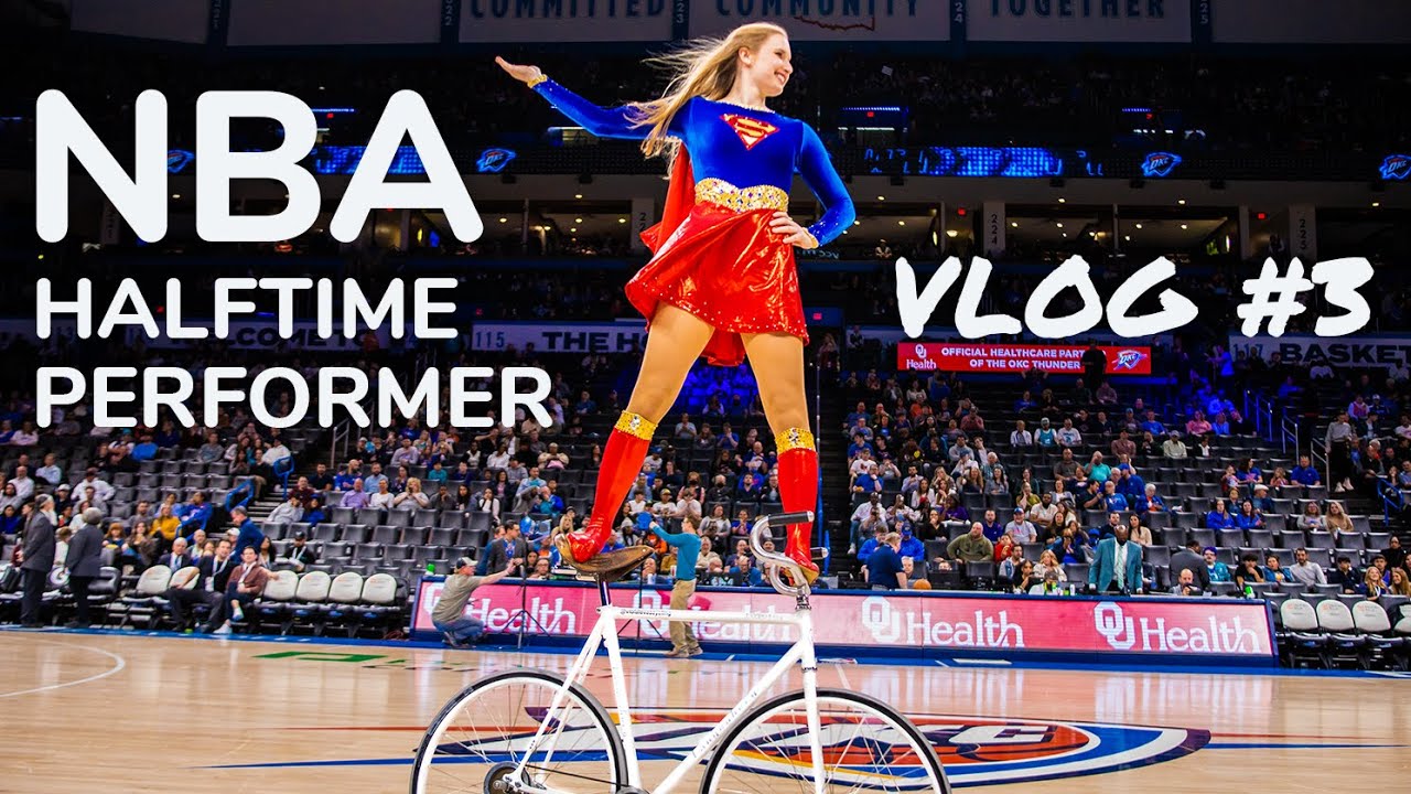 NBA Halftime Performer Backstage Vlog 3 - BTS in Oklahoma and ...