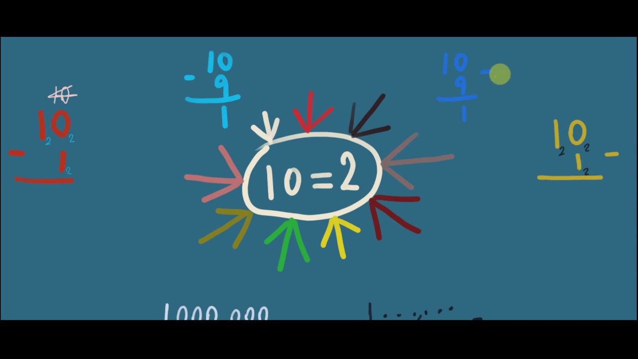 Number System Base 2, subtraction 3 الطرح - YouTube