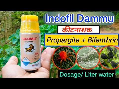 Indofil Dammu|| कीटनाशक के बारे में पूरी जानकारी||Propargite ...