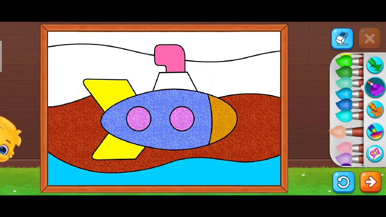 samreen colour painting video || #cartoon #kidsvideo #Real_Cartoon ...