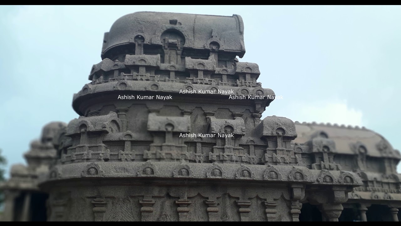 PanchaRatha Temple, Ratha-5, Mahabalipuram, Tamilnadu - YouTube