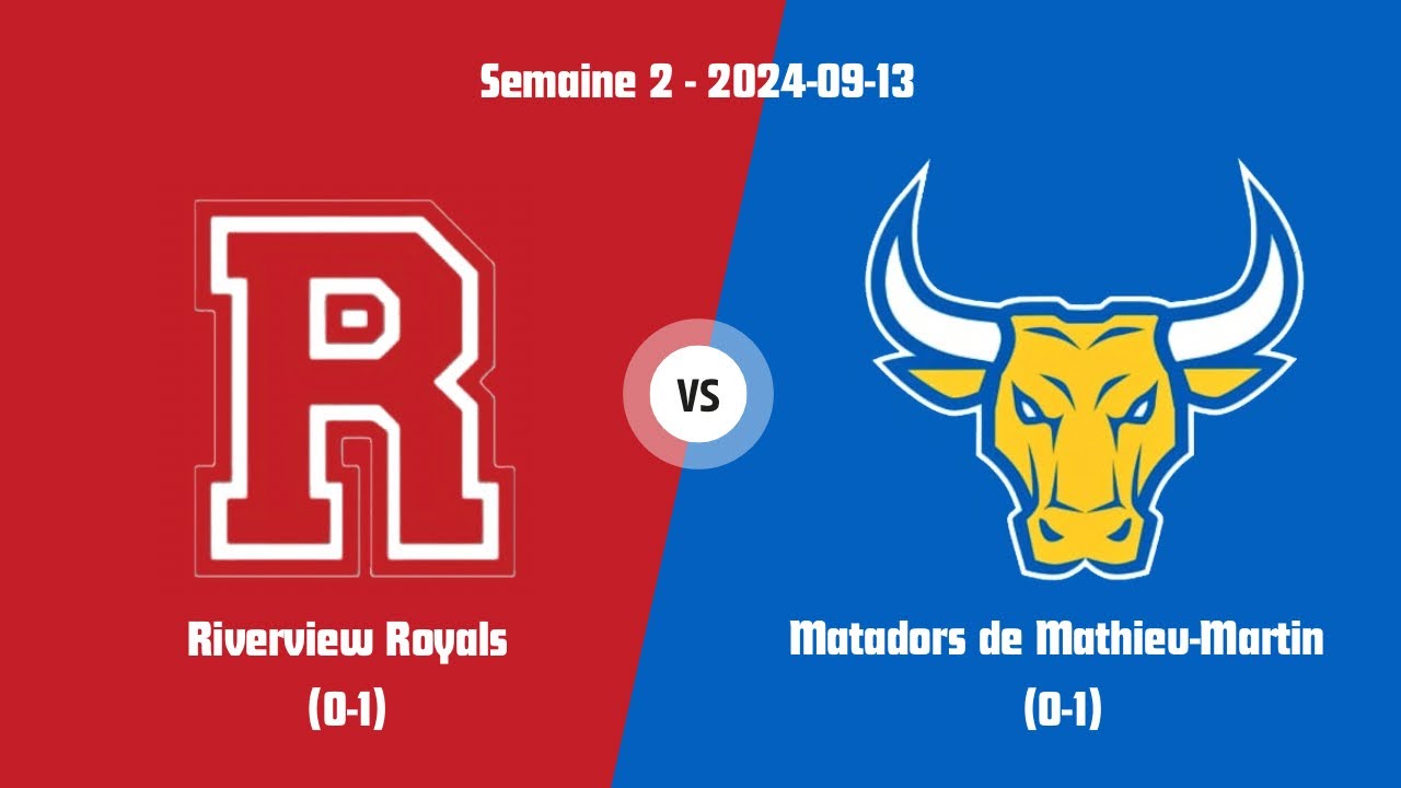 2024-09-13-Riverview Royals vs Mathieu-Martin Matadors - YouTube
