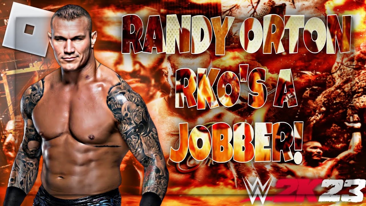 ROBLOX WWE 2K23: Randy Orton RKO's a Jobber! - YouTube
