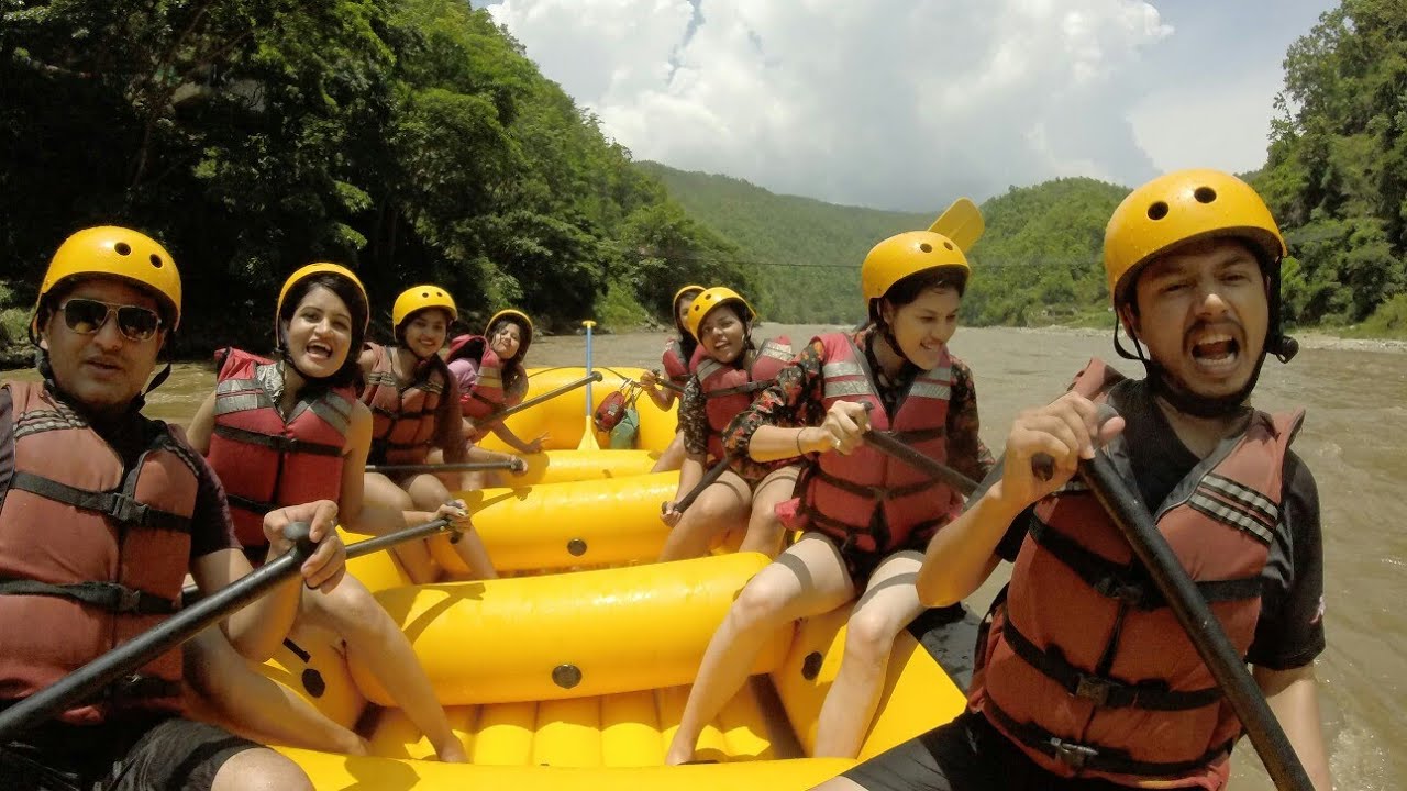 Sukute Beach Camp and Bhotekoshi Rafting - YouTube