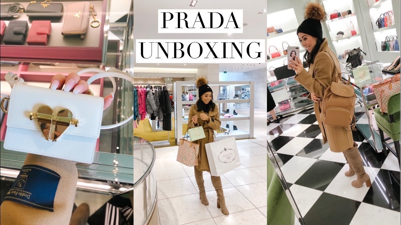 PRADA UNBOXING! FOR MY BIRTHDAY!🎂 - YouTube