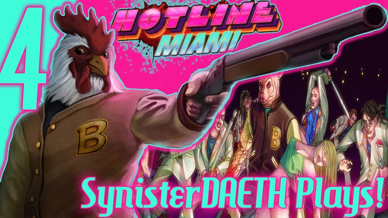 Hotline Miami - Part 4 - Dogs, Explosive Doors, RAGING! - YouTube