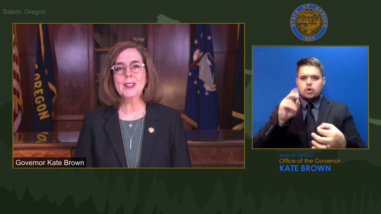 Press Briefing with Gov. Kate Brown, Dec. 4, 2020 - YouTube
