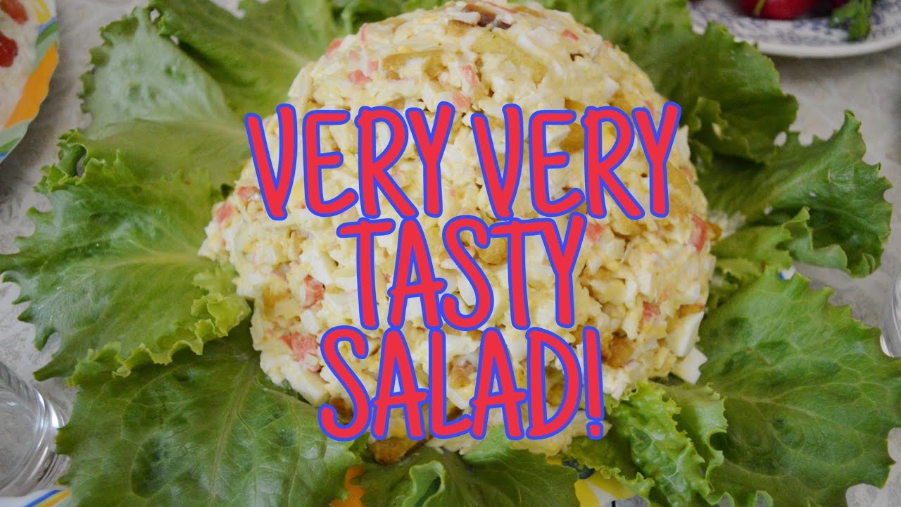 ROYAL SALAD Very Very Tasty Salad HOME COOKING - YouTube