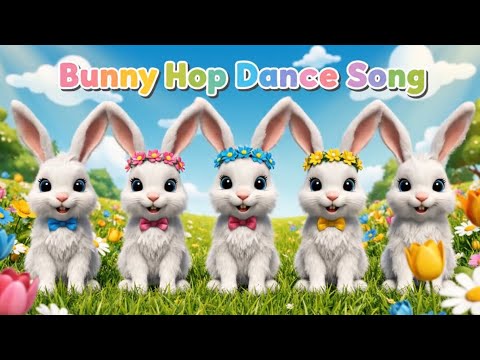 Bunny Hop Dance Song | Fun Kids Music & Toddler Dance Animation - YouTube