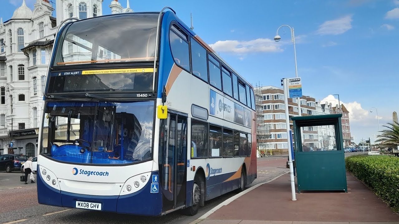 Stagecoach bus 15450 bus tour - YouTube