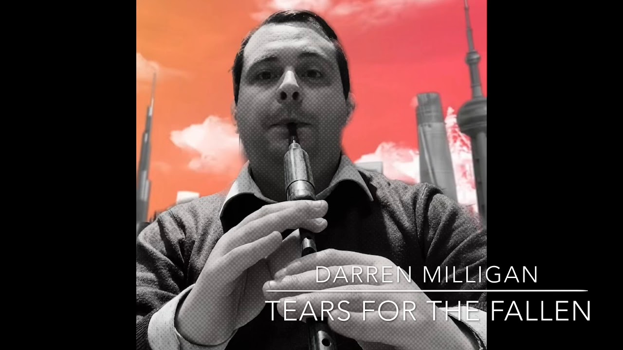 Tears For The Fallen (Bagpipes) - Darren Milligan - YouTube
