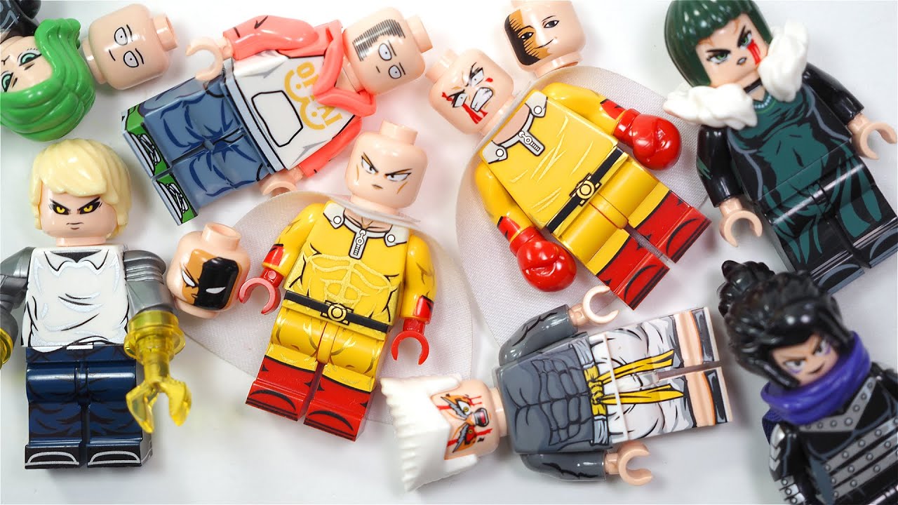 LEGO One-Punch Man | ワンパンマン | 一拳超人 Unofficial Lego Minifigures - YouTube