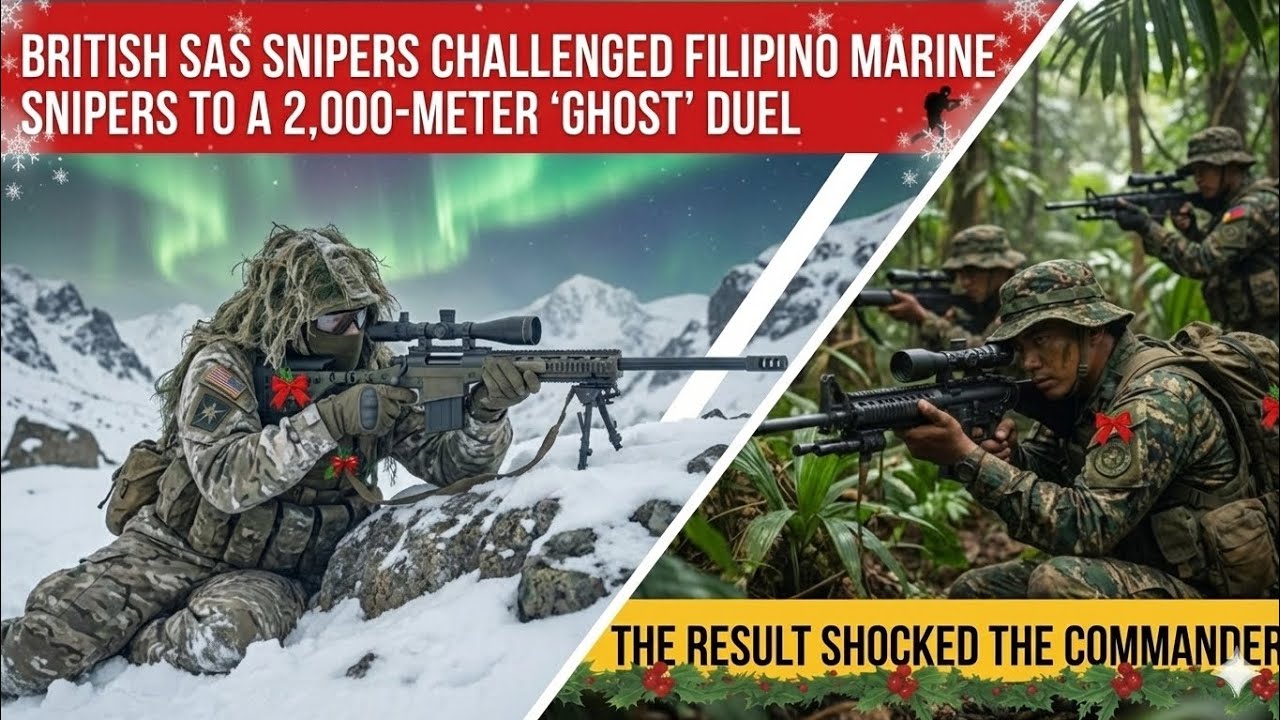 British SAS Snipers Challenged Filipino Marine Snipers to a 2,000-Meter ...