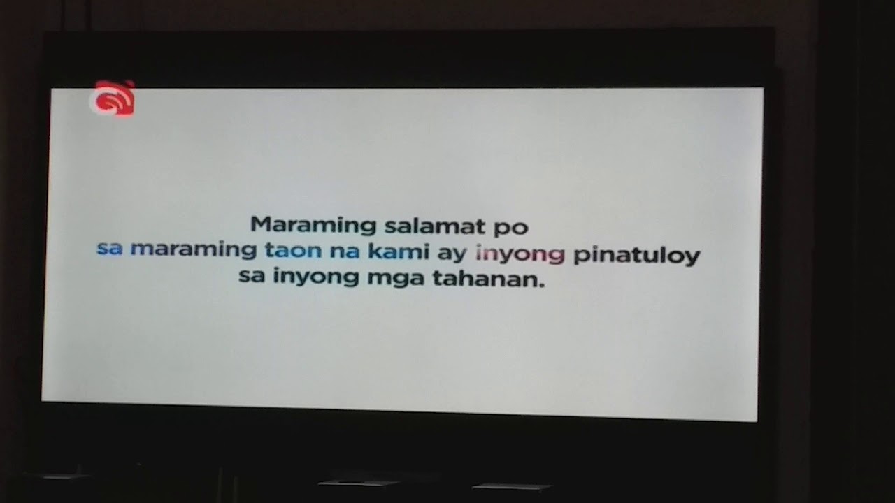 ABS-CBN SIGN OFF | MAY 5, 2020 - YouTube
