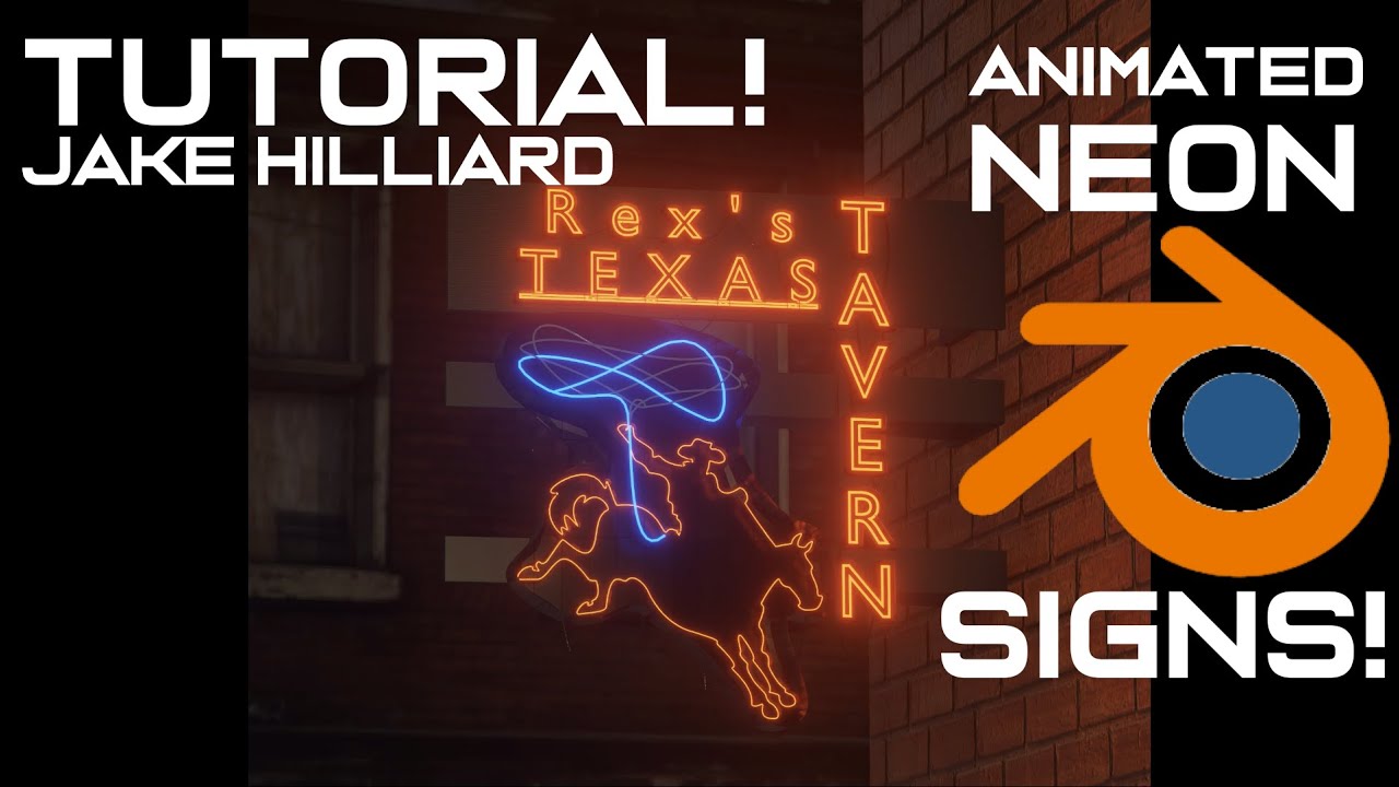 Create Animated Neon Signs of ANYTHING! [Tutorial] 2021 - YouTube