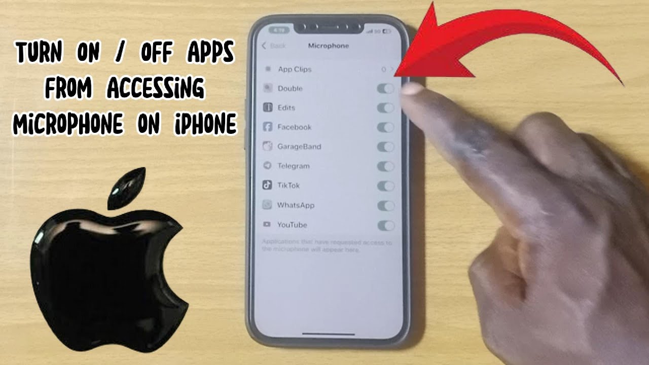 How to Turn ON / Off Apps from Accessing Microphone - YouTube