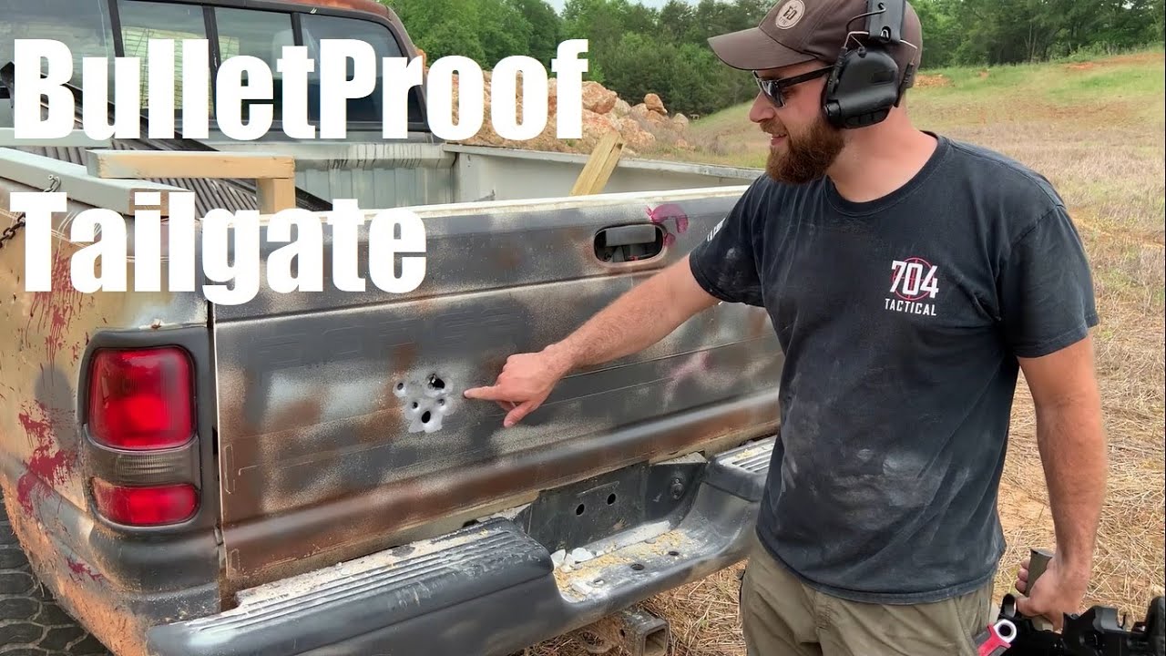 DIY Bulletproof Tailgate That Works ! - YouTube