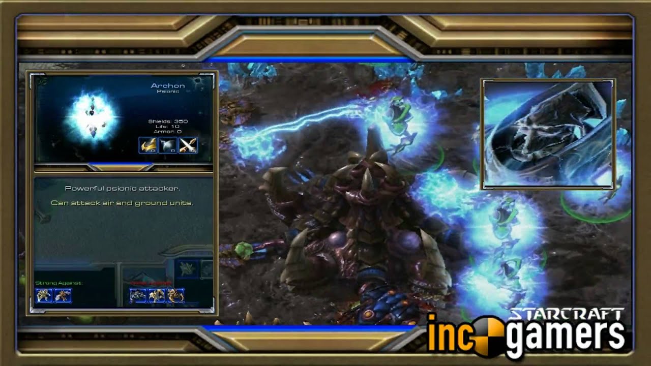 StarCraft 2 - Protoss Video Unit Guide - Archon - YouTube