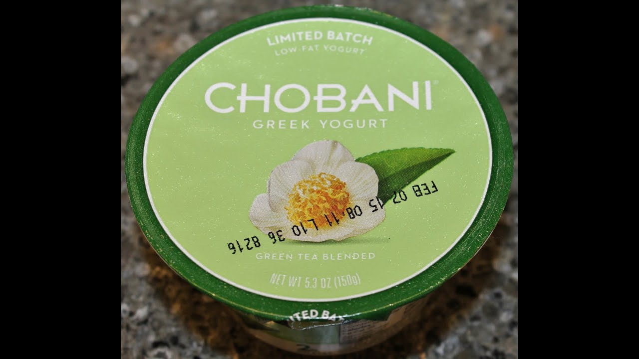 Chobani: Green Tea Blended Review - YouTube