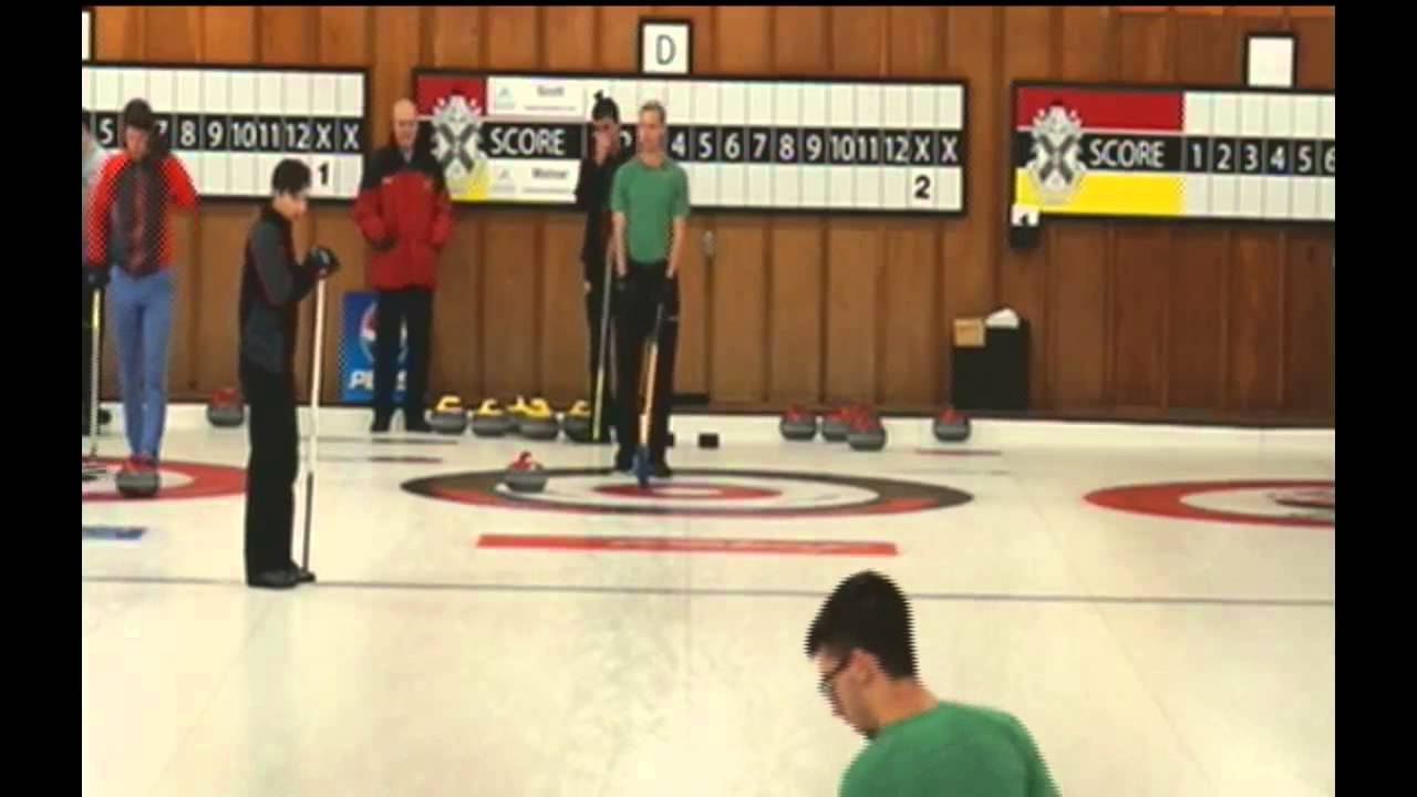 Ontario Pepsi Junior Curling: Kieran Scott vs Steven Molnar - YouTube