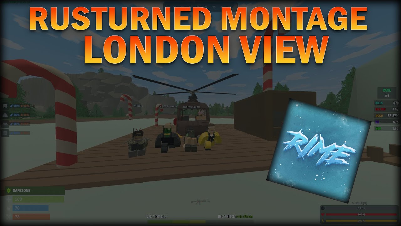 Rusturned Montage - London View 🥵 | #1 Rime | KaKa Gamester - YouTube
