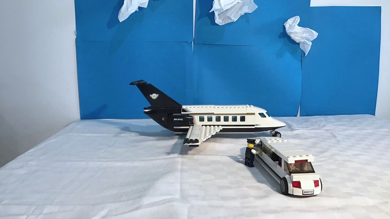 Plane crash Lego Stop Motion - YouTube