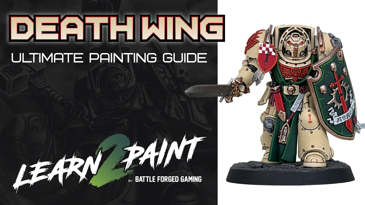 How to Paint Dark Angels Deathwing | Ultimate Painting Guide - YouTube