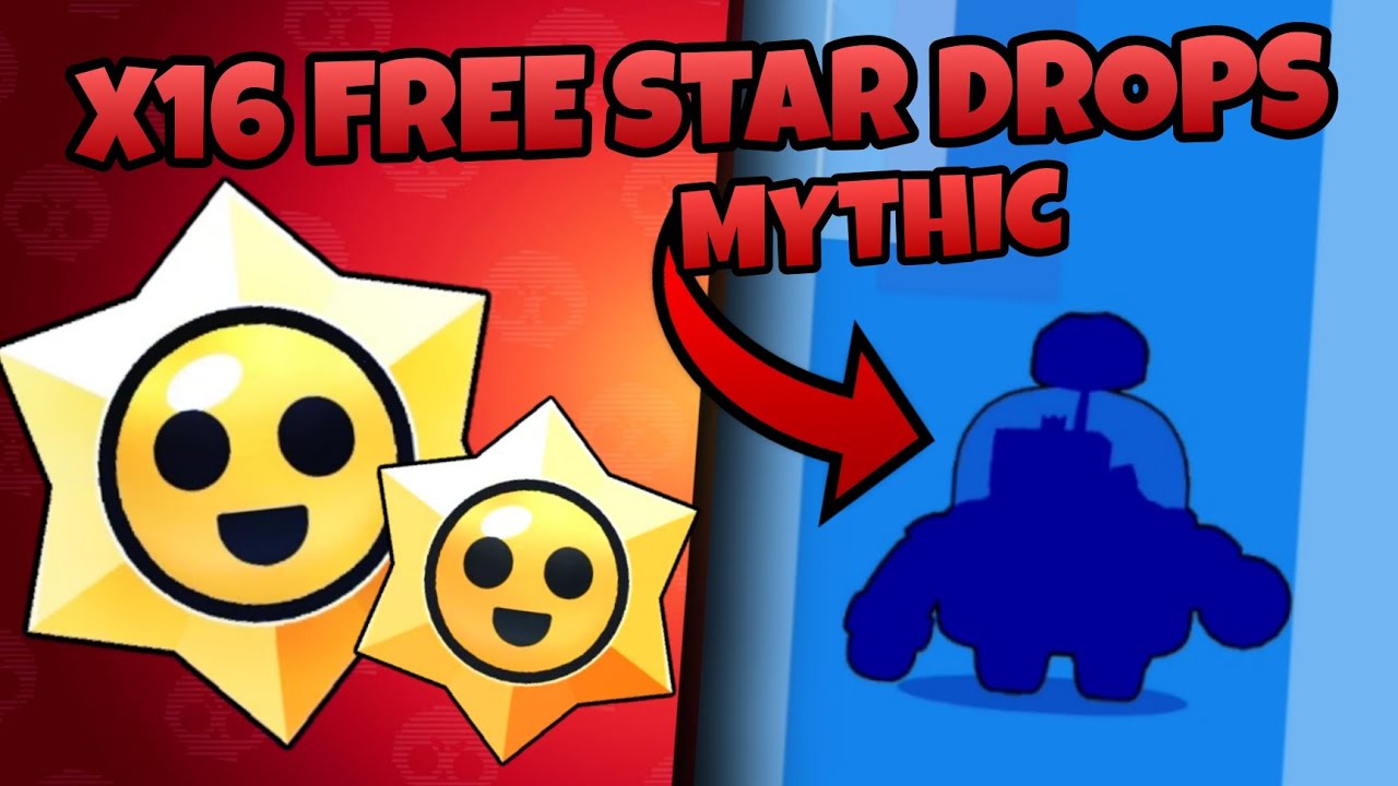 X16 FREE MYTHIC STAR DROPS + FREE MYTHIC BRAWLER!! Brawl Stars Greek ...