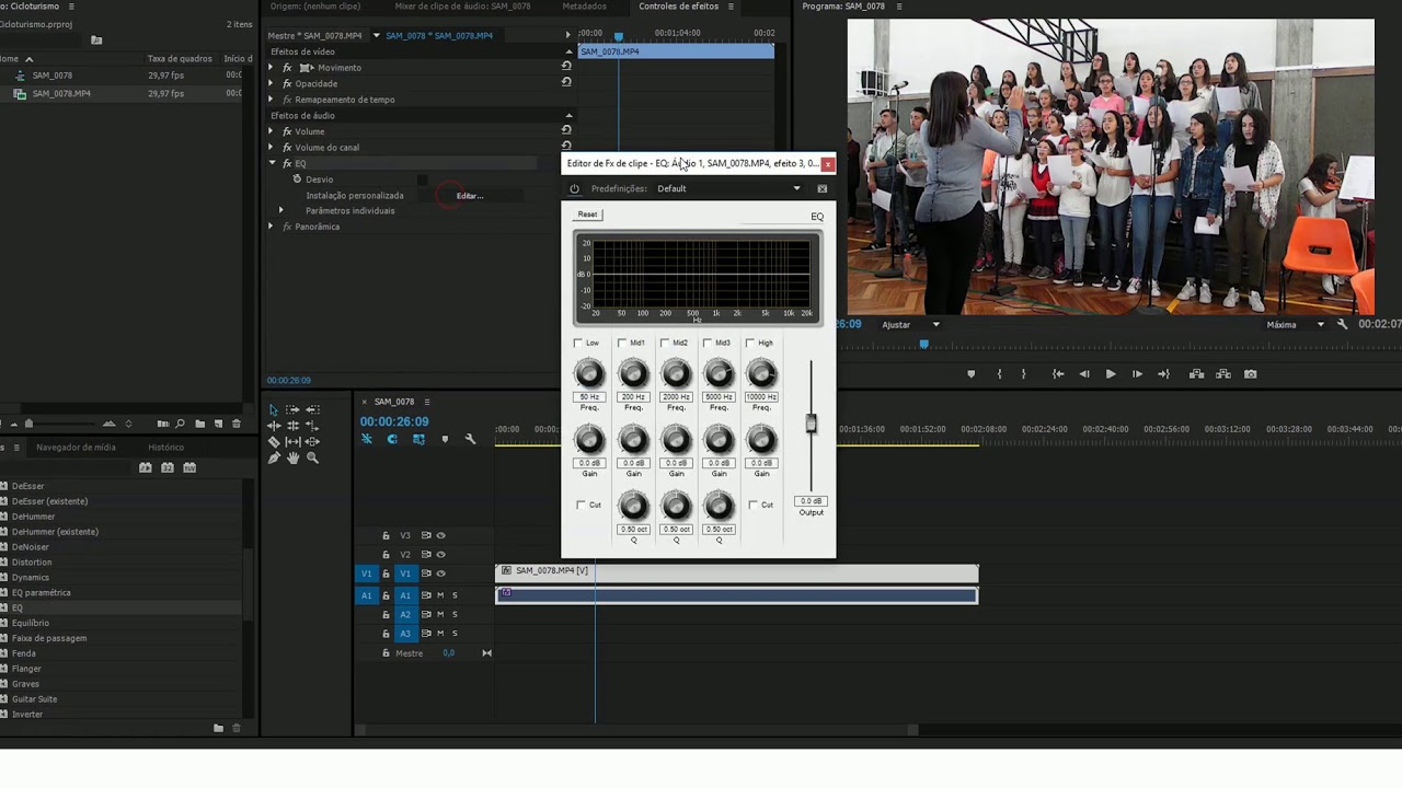 Audio tweak - Adobe Premier - YouTube