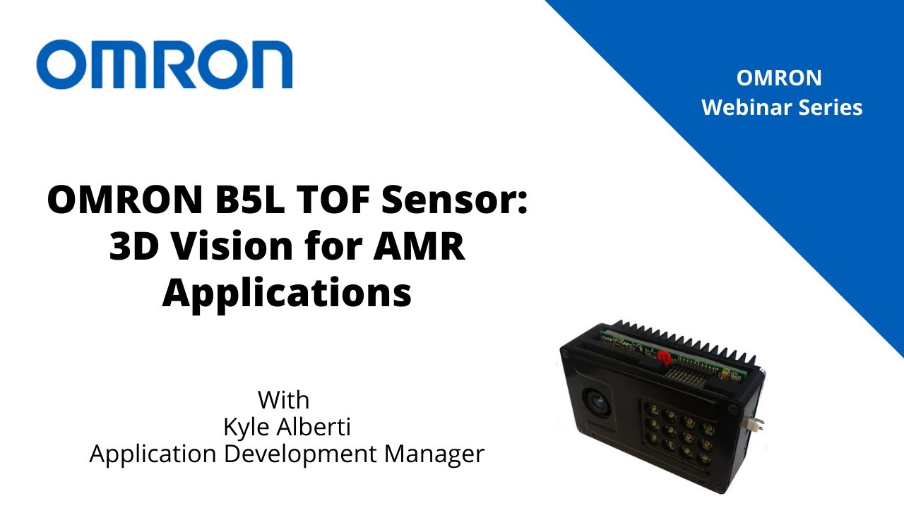 WEBINAR | OMRON B5L Time-of-Flight Sensor Module for Real-Time 3D ...