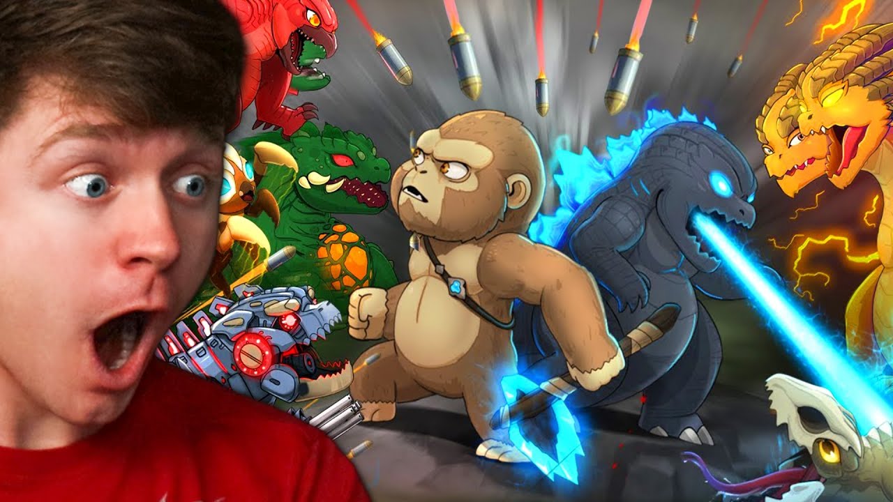 BABY GODZILLA vs BABY KONG vs EVERYTHING! (Reaction) - YouTube