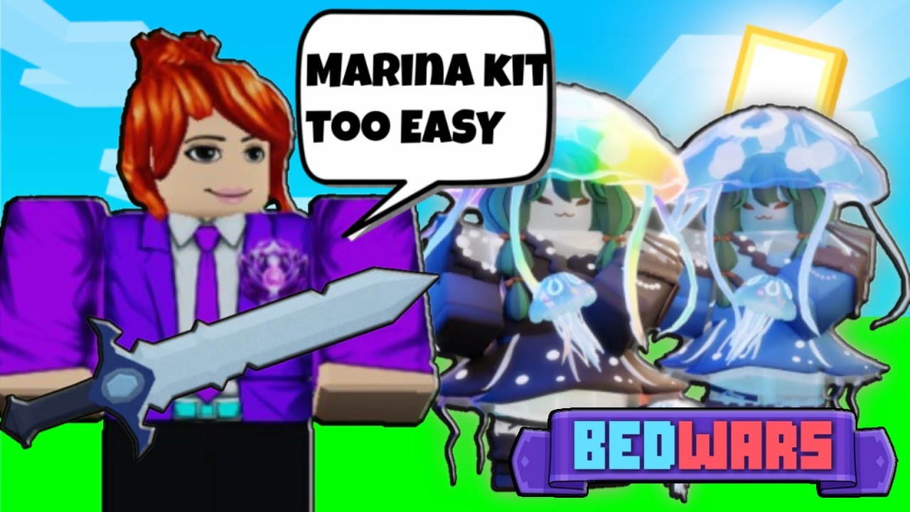 How To Beat Marina Kit In Roblox Bedwars Youtube