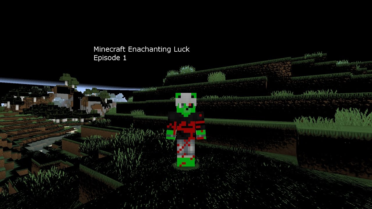 minecraft enchanting luck episode 1 - YouTube