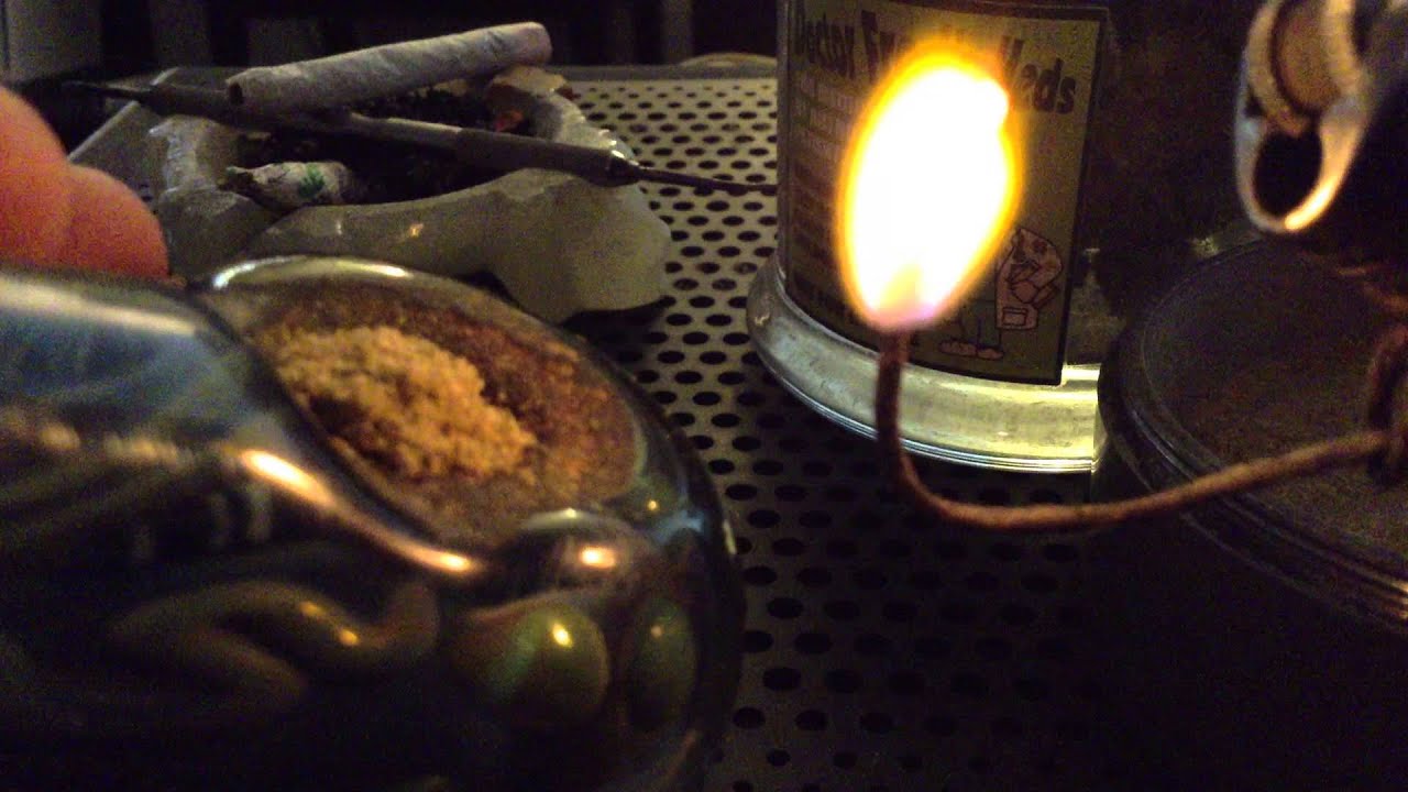 Keef Smoking W/ hemp wick! - YouTube