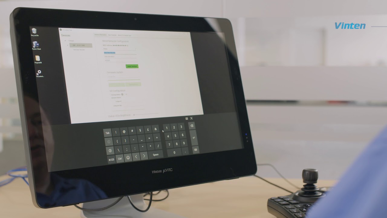 Vinten Vantage Set Up - Setting the Vantage IP Address - YouTube