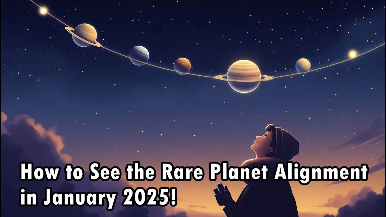 How to See the Rare Planet Alignment in January 2025! - YouTube