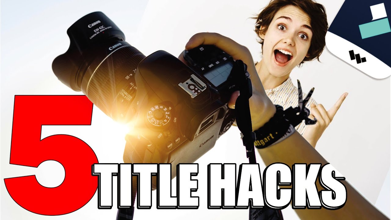 5 SUPER HANDY Title Hacks For Filmmakers Using Filmora 13 - YouTube