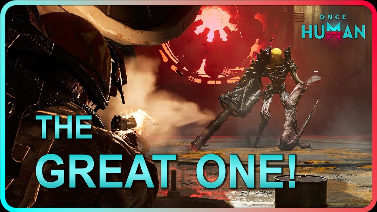 THE GREAT ONE Battle! - Once Human Gameplay 05 - YouTube