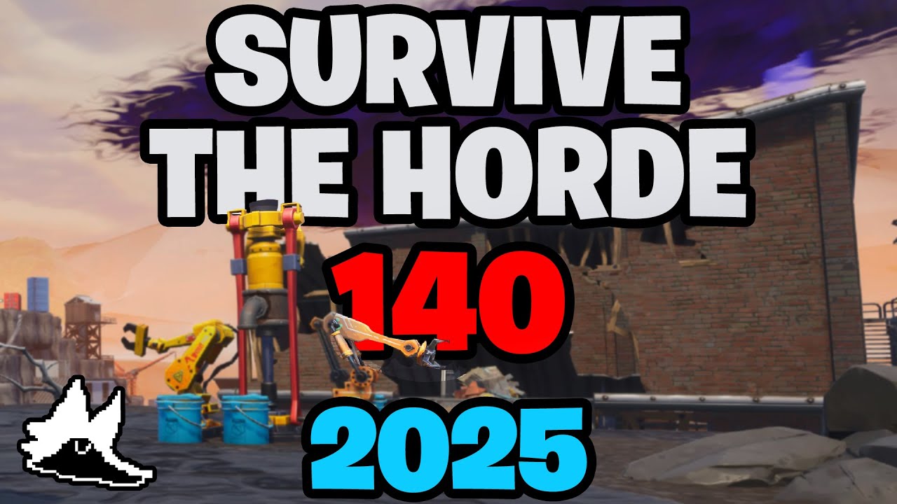 Survive the Horde 140 (2025) | Fortnite Save the World - YouTube