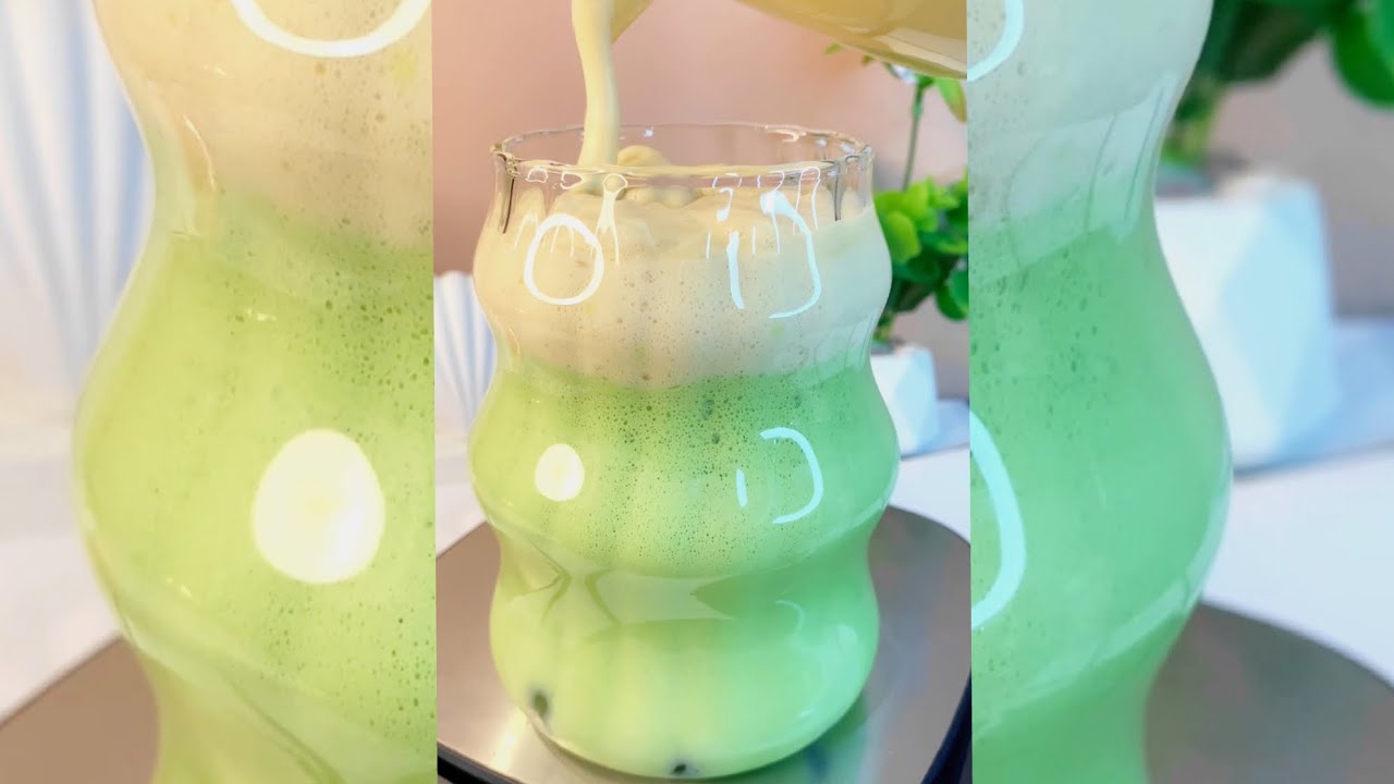 Matcha With Brown Sugar Foam (Recipe) - YouTube