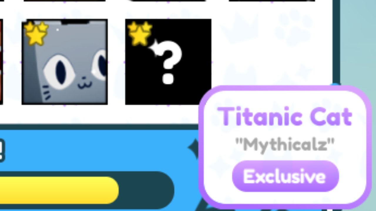 The FIRST Ever Huge Non Huge Pet, Titanic Cat? (Roblox Pet Simulator X ...
