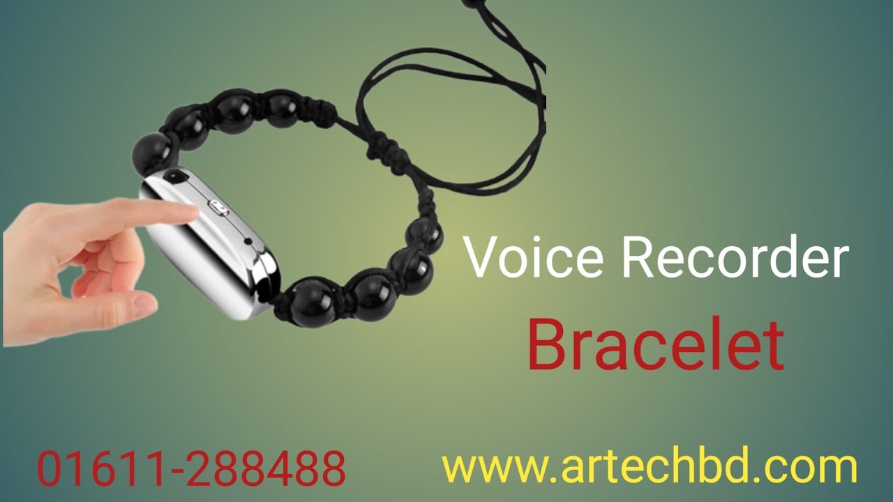 Bracelet Voice Recorder 8GB BD | AR TECH BD | Bangla Review | 2023 - YouTube
