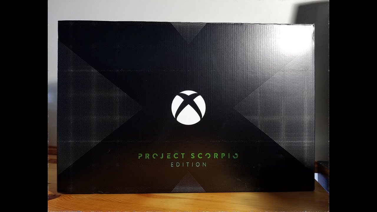 Xbox One X Project Scorpio Edition Unboxing - YouTube
