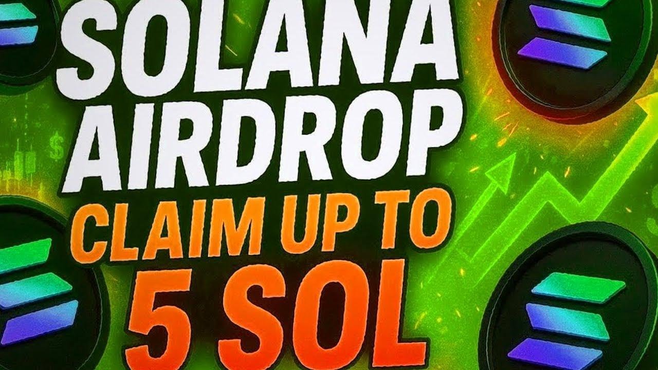 Solana Airdrop / Step-by-Step Guide to Claim Free SOL Tokens [2025 ...