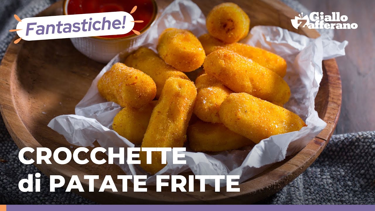 CROCCHETTE di PATATE FRITTE: UNICHE e INIMITABILI! 🥔🙃😍 - YouTube