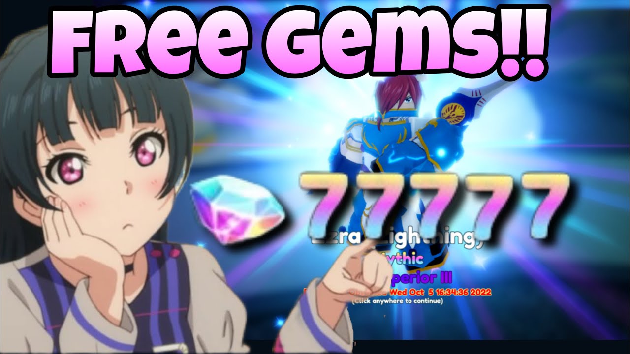 Every Way To Get FREE GEMS On Anime Adventures! - YouTube