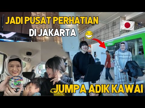 AKHIRNYA ISTRIKU KETEMU ADIKNYA YG KAWAI DI JAKARTA !MALAH BENGONG TERUS ! Nadine , yusuf !
