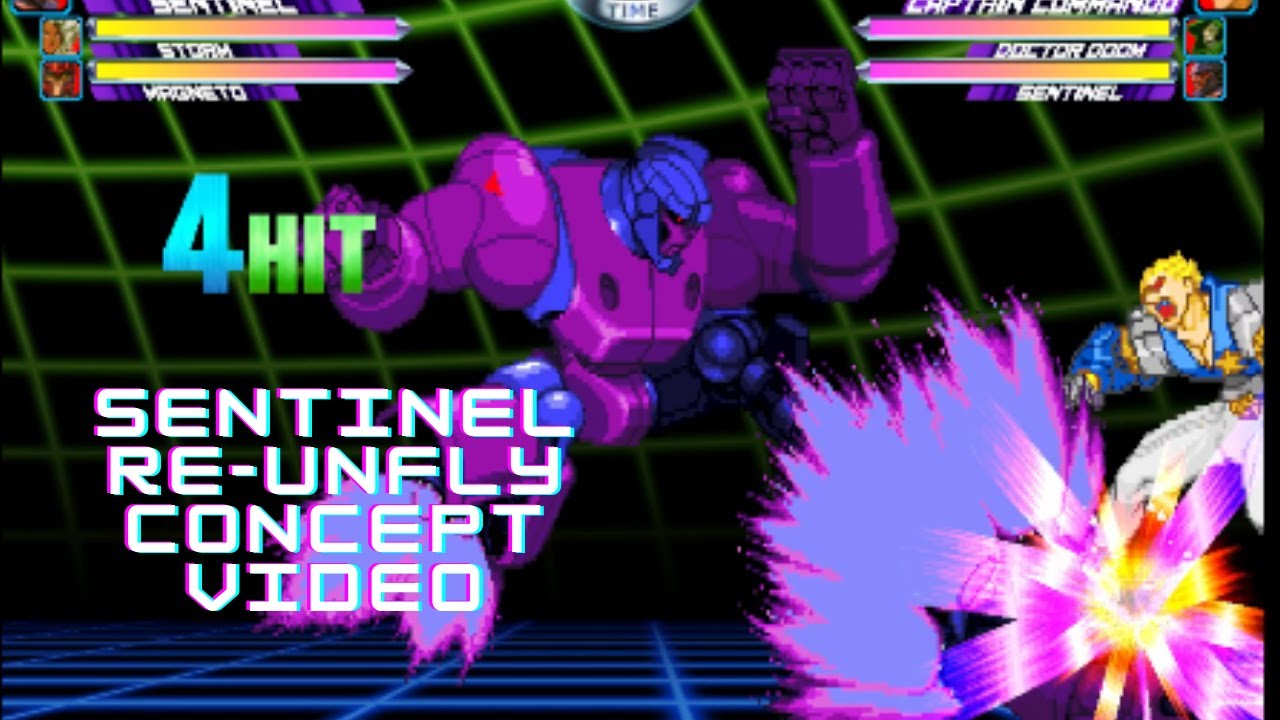 MvC2 - Sentinel Re Unfly Concept Video - YouTube