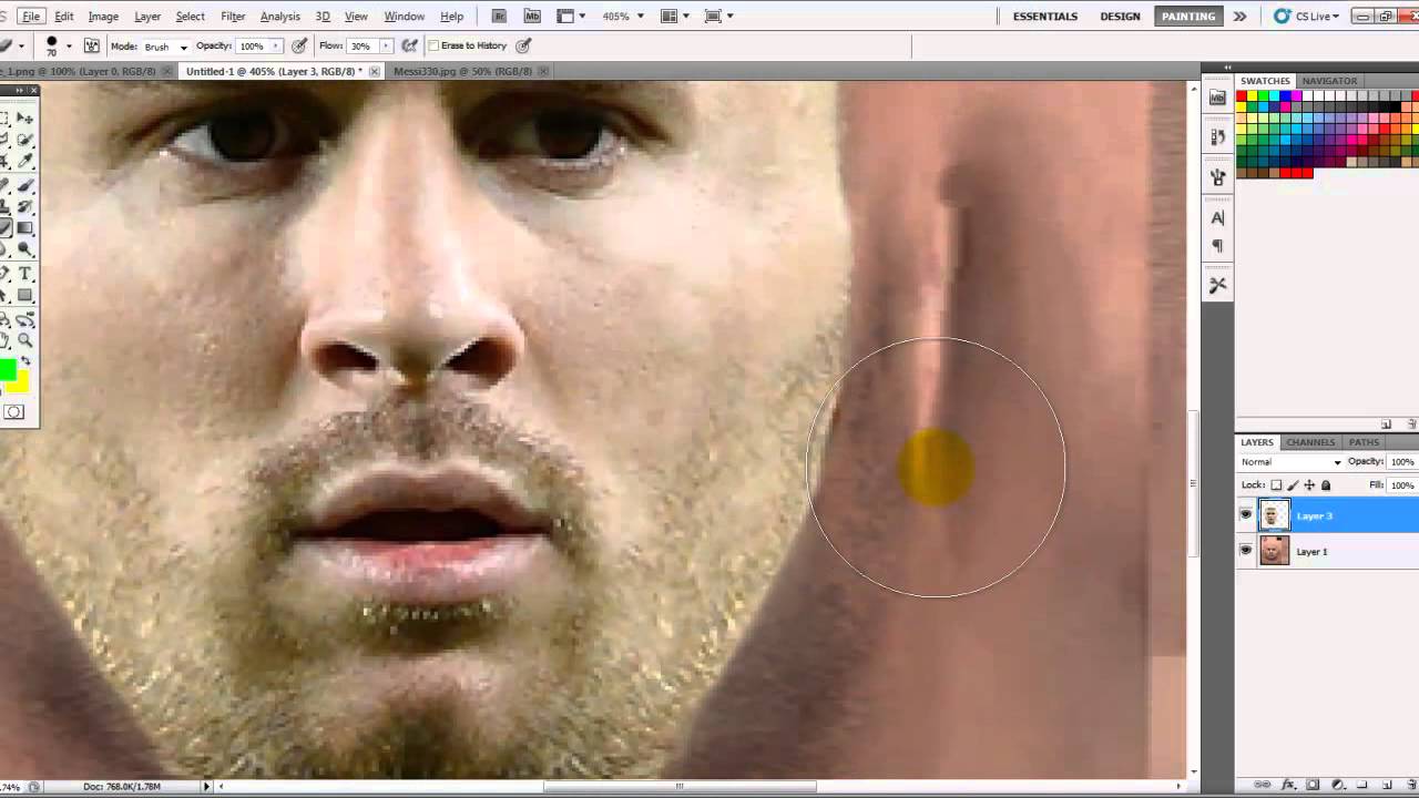 How To Make Face For Pes 2013 Part 1 - YouTube