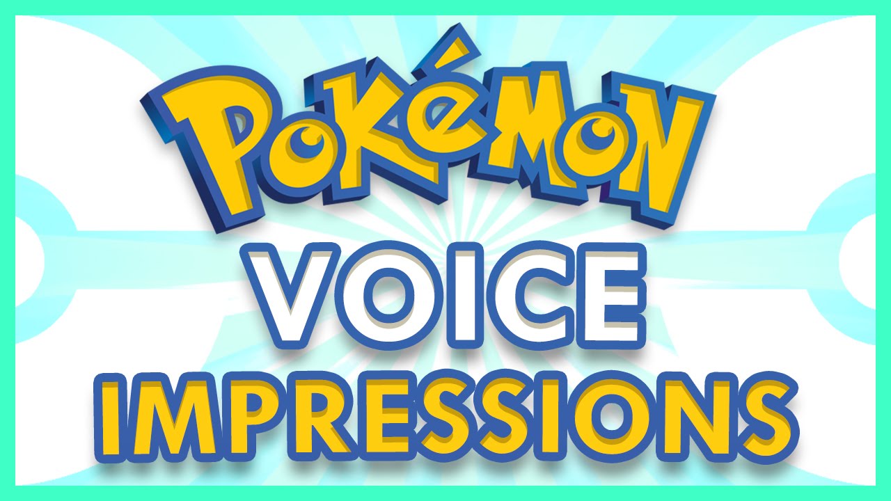 151 Pokemon Voice Impressions - YouTube